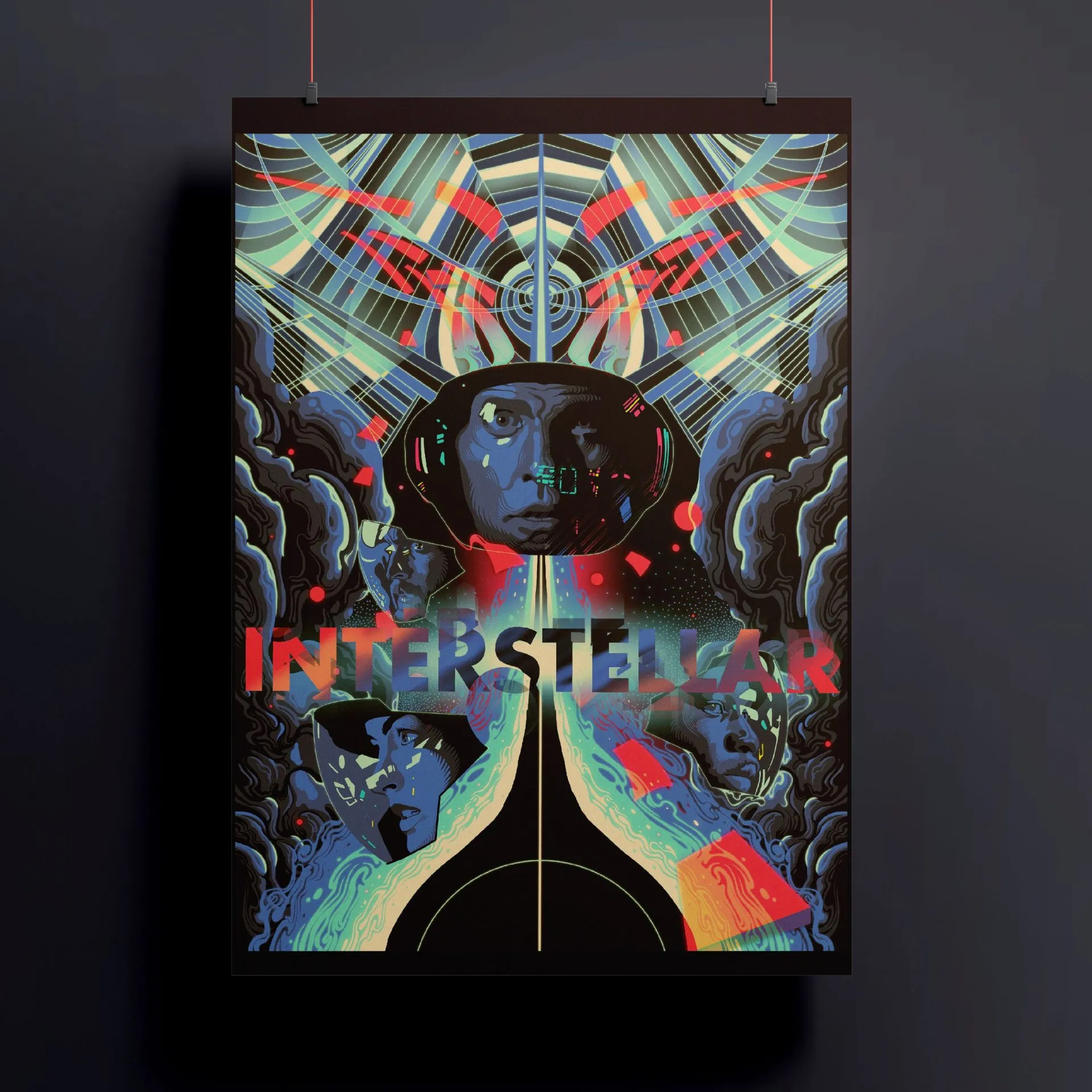 Explore Interstellar Art: Epic Posters & Visual Wonder