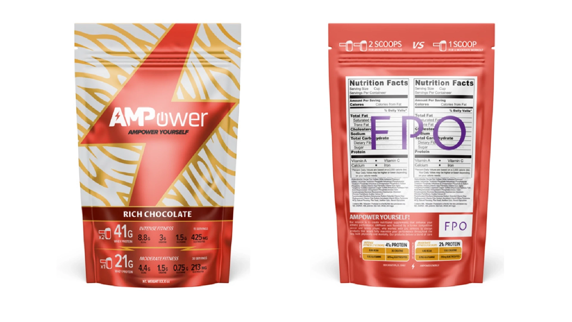AMPower Packaging Design - Dyno Creative